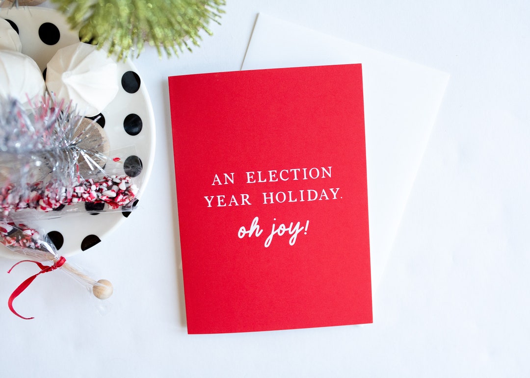 Holiday Card, Christmas, Politics, Election Year, Greeting Card, Humor ...