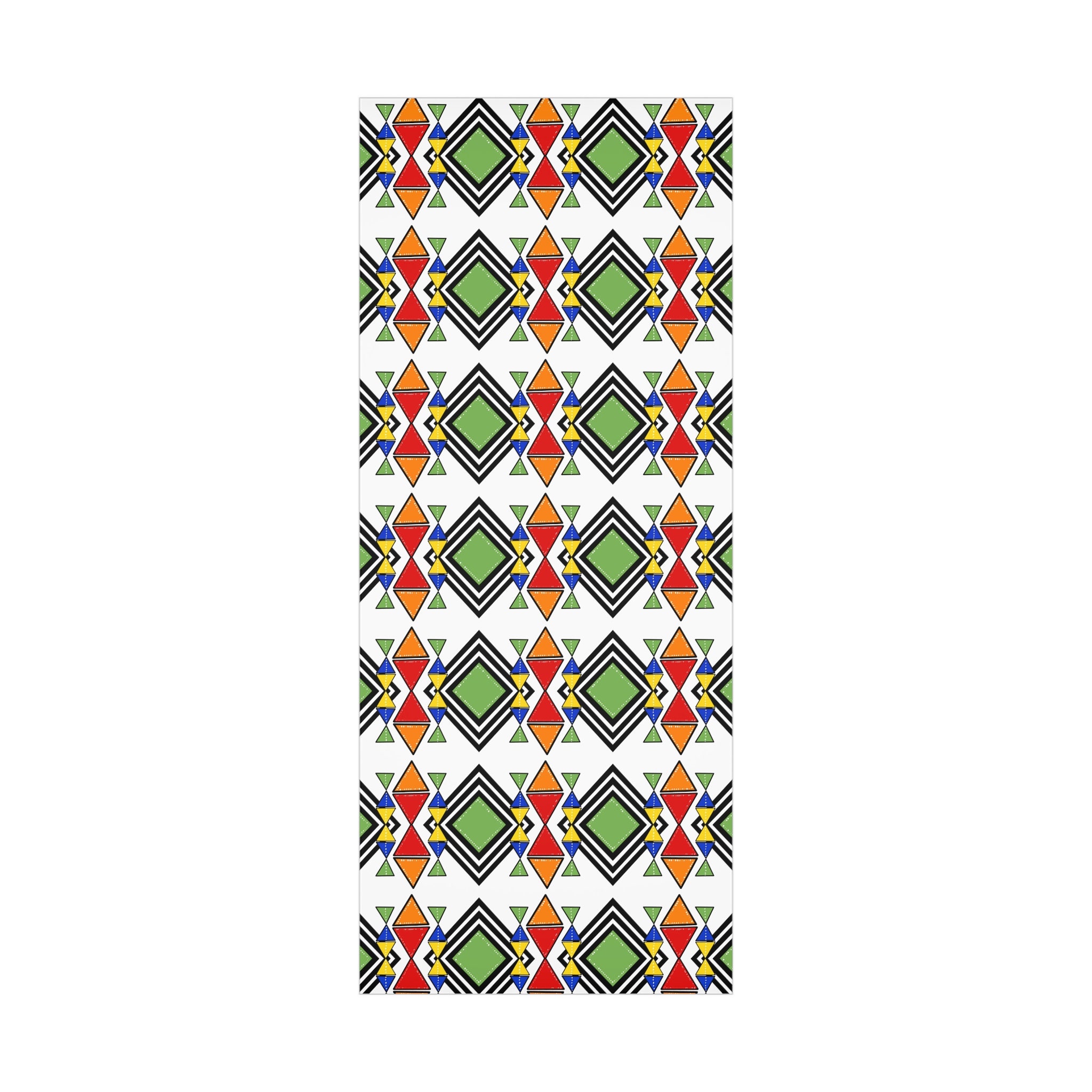 African N'debele-inspired Gift Wrapping Paper Sheet, 1pc, Style 4 - Etsy