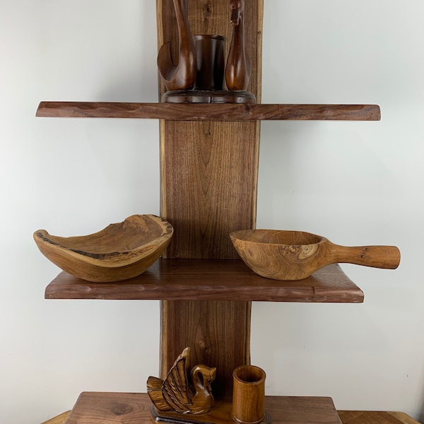 Walnut Shelf - Etsy