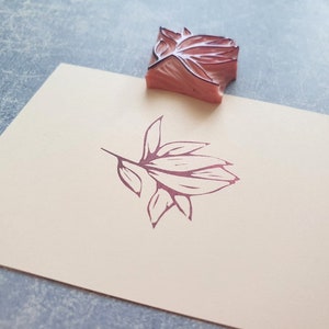 Magnolia Rubber Stamp Garden Flower Ephemera Cardmaking - Etsy