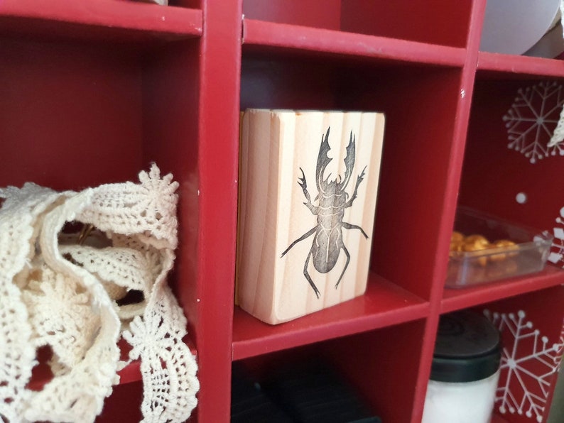 Insect Rubber Stamp, Bug Rubber Stamp, Animal Rubber Stamp, Clay Stamp ...