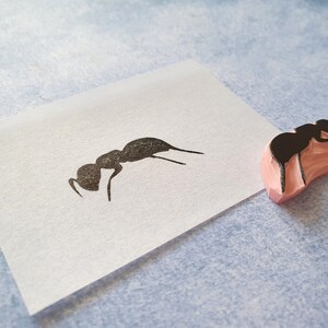 Ant Rubber Stamp for Junk Journal, Insect Stamp for Creative Diary ...