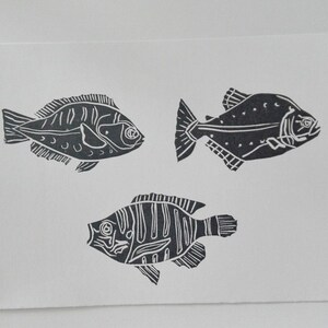 Fish Rubber Stamp, Sea Life Stamp for Journals, Gift for Dad, Grandpa ...