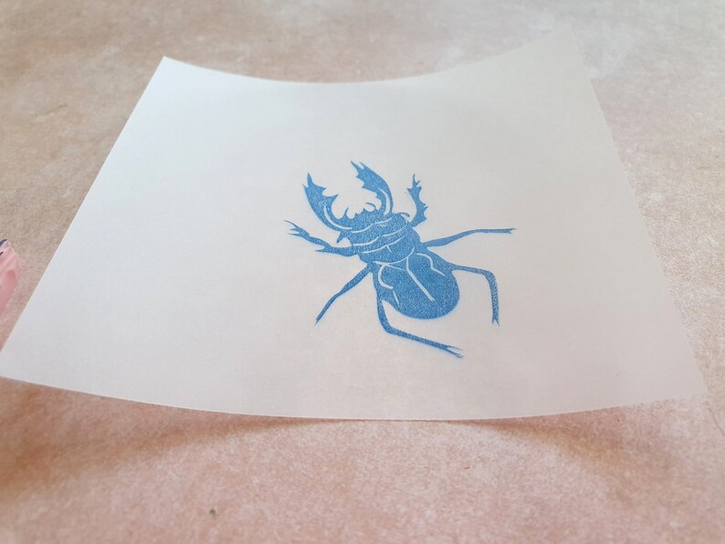Insect Rubber Stamp Bug Rubber Stamp Animal Rubber Stamp | Etsy