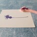 Cornflower Rubber Stamp Botanical Stamp for Cardmaking Junk - Etsy