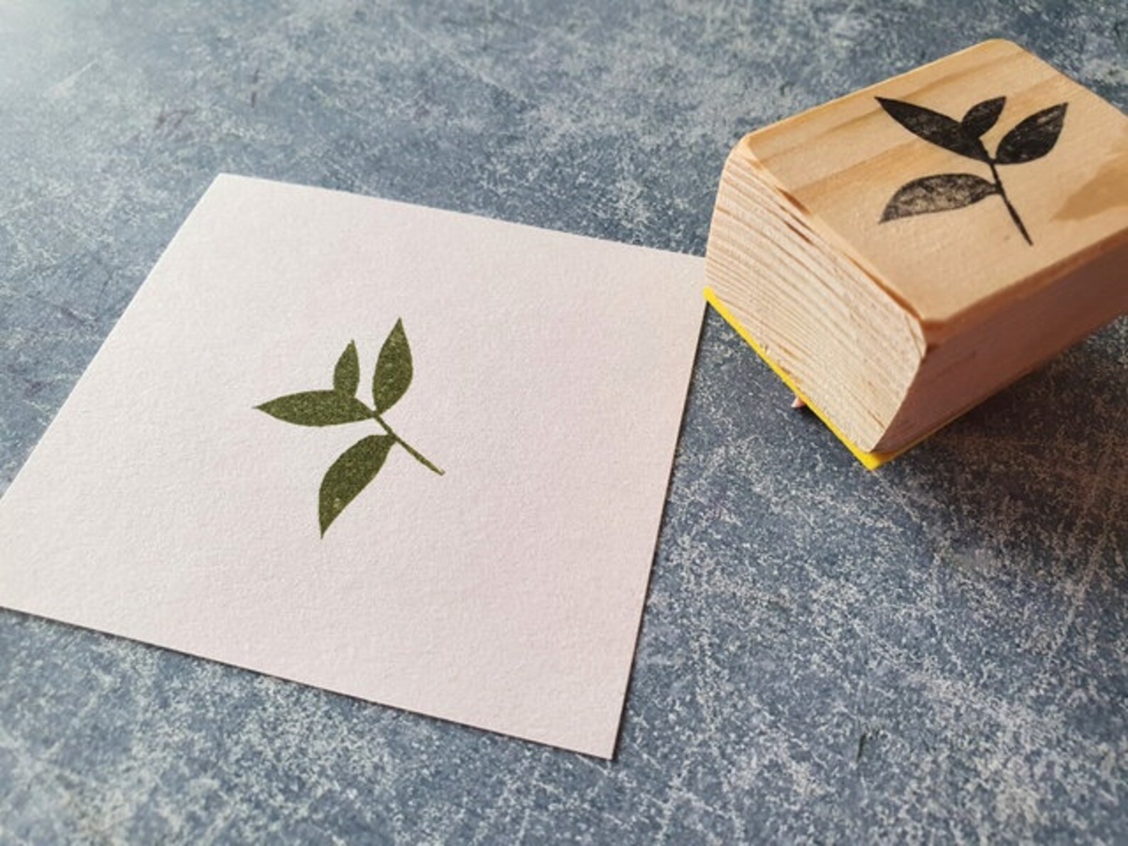 Green Tea Leaf Rubber Stamp Herbal Leave Stamp Bullet - Etsy