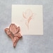 Magnolia Rubber Stamp for Printing on Paper and All Surfaces, Elegant ...