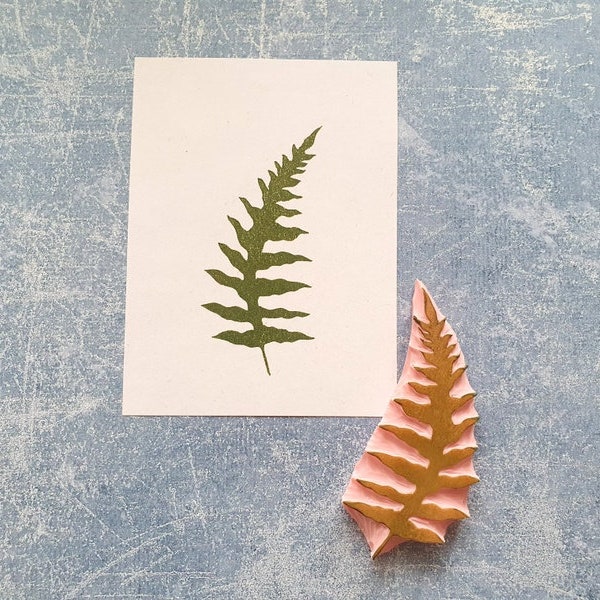 Fern Stamp - Etsy