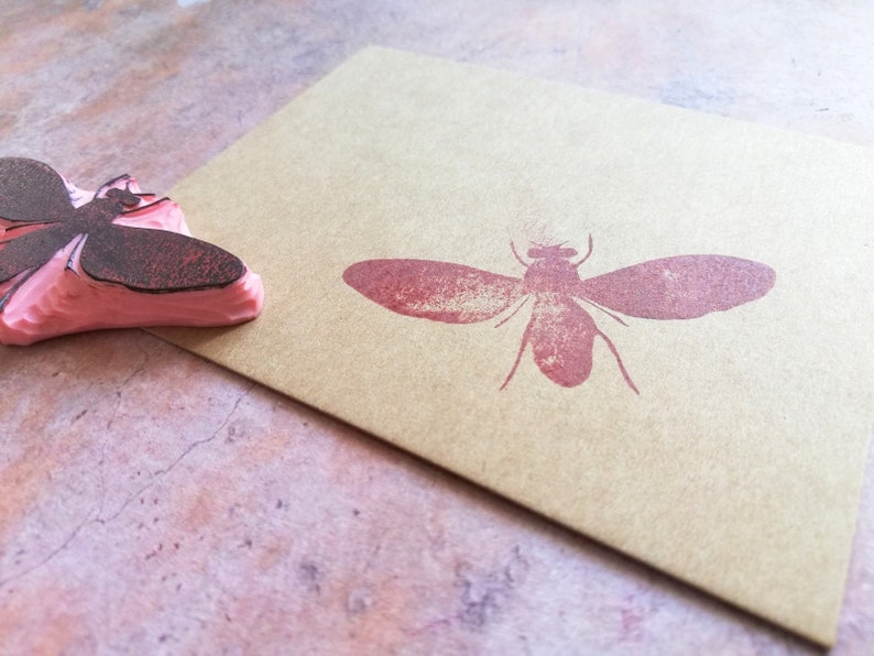 Luna Moth Rubber Stamp for Scrapbooking Art Journal Stamp - Etsy