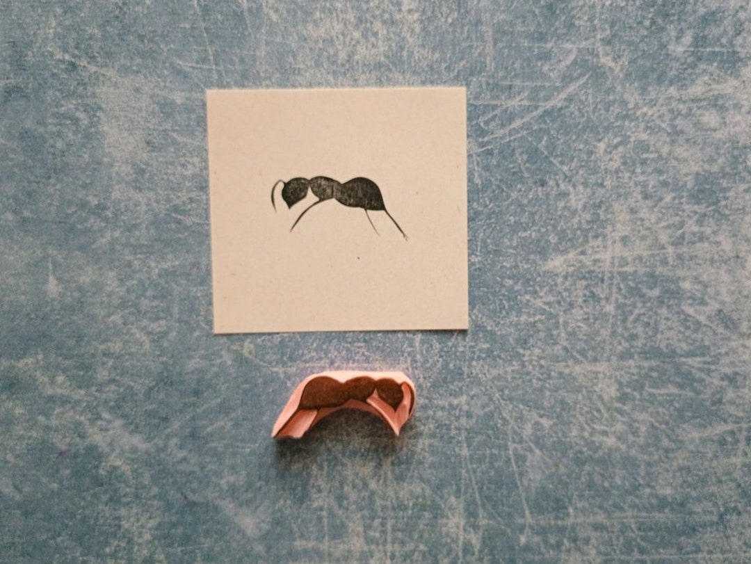 Ant Rubber Stamp for Junk Journal, Insect Stamp for Creative Diary ...