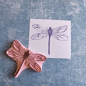 Dragonfly Rubber Stamp for Cardmaking, Vintage Bug for Traveler's ...