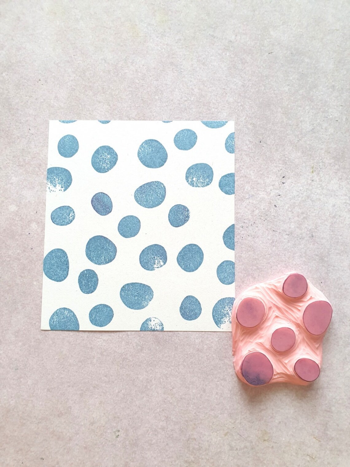 Circle pattern stamp for paper stamping wheels stamp for | Etsy