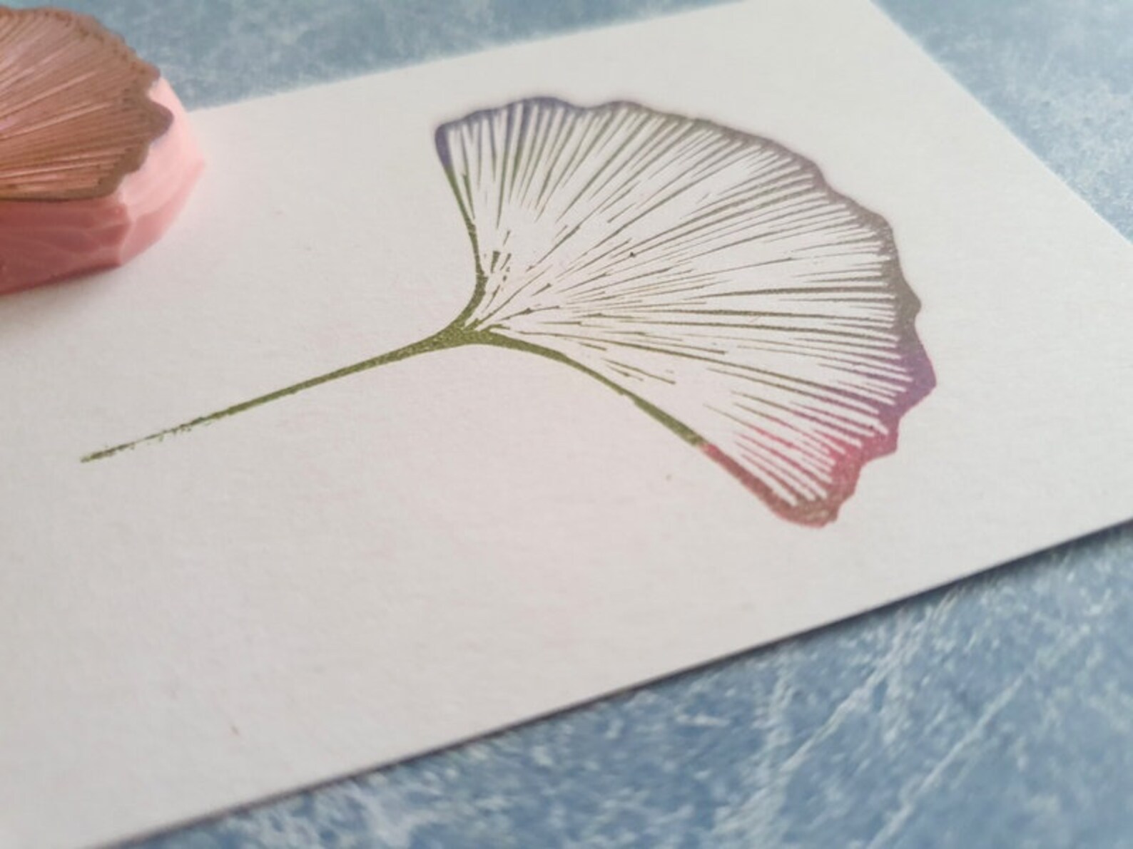 Ginkgo Leaf Stamp for Bullet Journal Ginkgo Biloba | Etsy