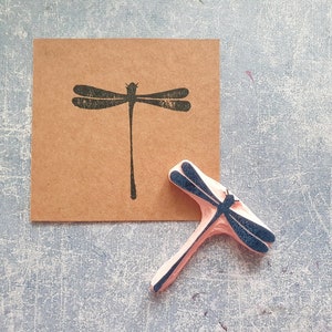 Dragonfly Rubber Stamp for Cardmaking, Bug Stamp for Bullet Journal ...