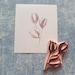 Cotton Rubber Stamp for Printing on Fabric Organic Stamp for - Etsy