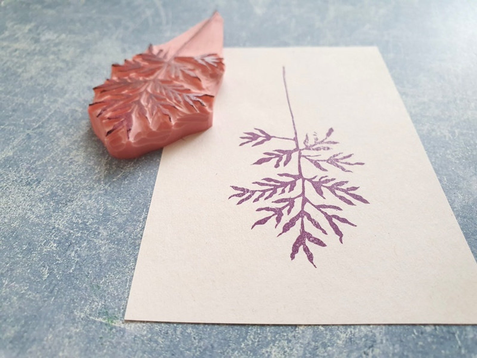 Grass Rubber Stamp for Wedding Invitation, Wild Plant Stamp, - Etsy