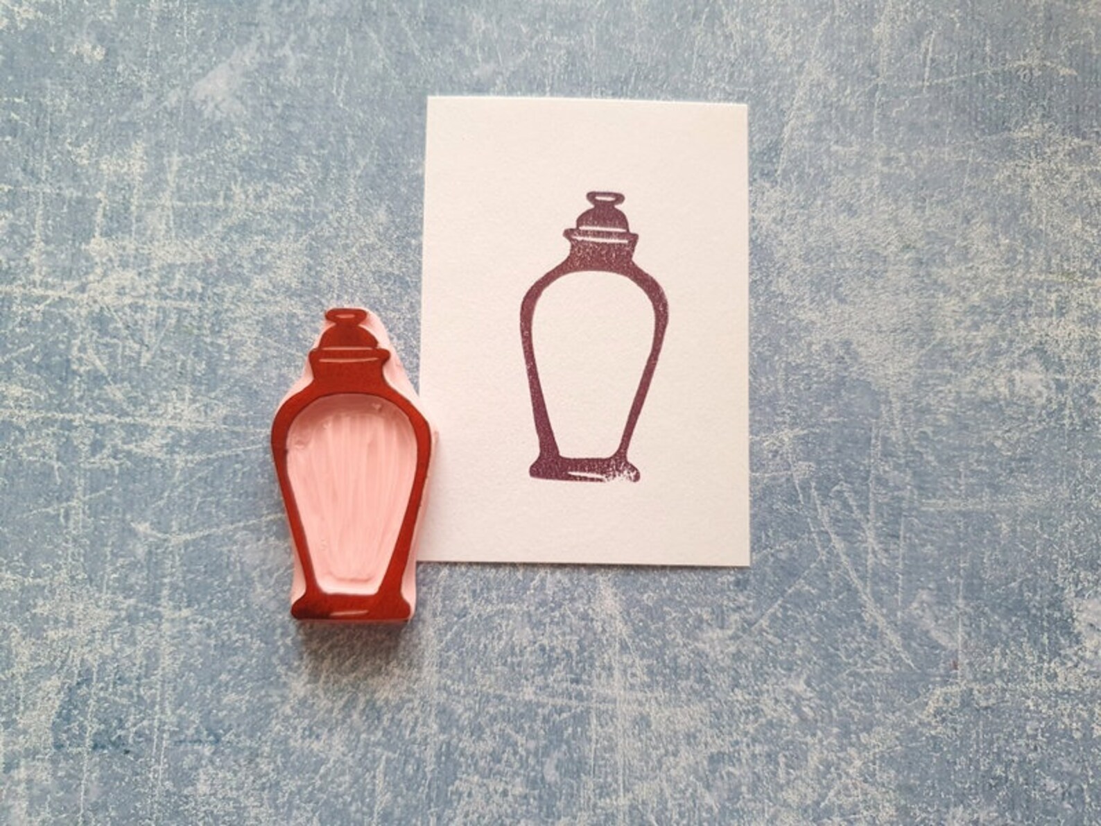 Bottle Rubber Stamp, Vintage Jar Stamp, Potion Print, Glassware Decor ...