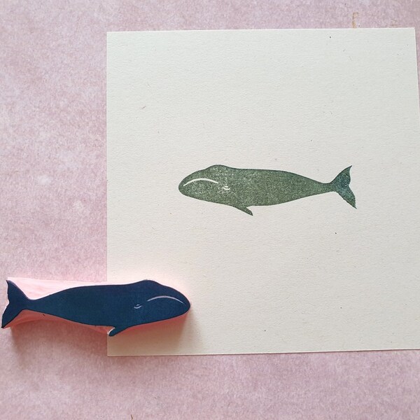 Whale Stamp - Etsy