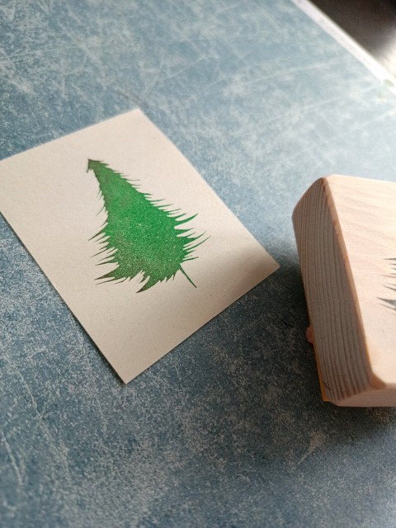 Christmas Tree Rubber Stamp for Winter Wishes Forest Plant - Etsy