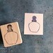 Perfume Bottle Rubber Stamp, Fragrance Bottle Stamp for Journaling ...