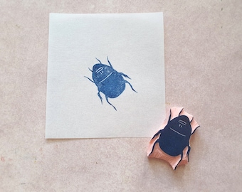 Lady Bird Rubber Stamp, Lady Bug Rubber Stamp, Beetle Stamp, Insect ...