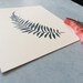 Leaf Rubber Stamp, Autumn Leave Stamp for Art Journal, Forest Plant ...