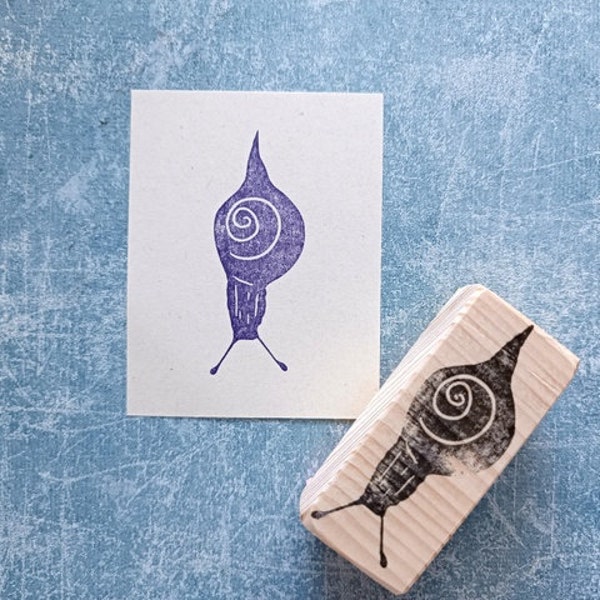 Snail Mail Stamp - Etsy