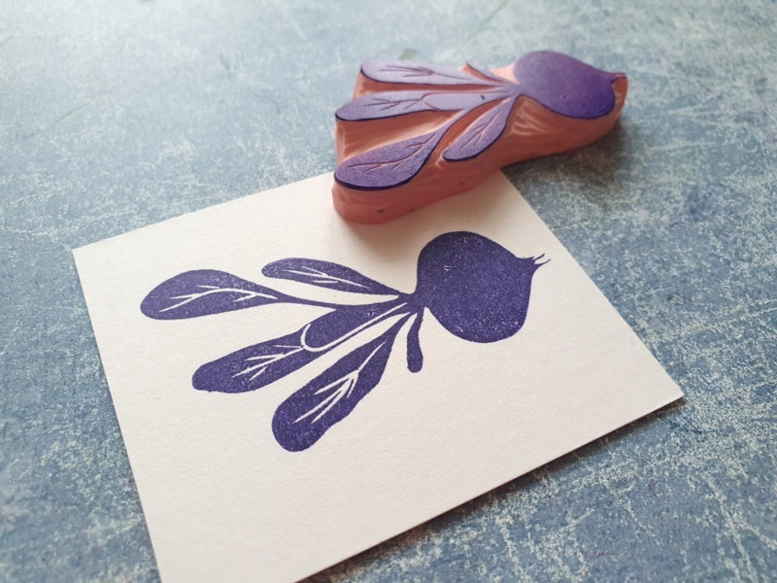 Beetroot Rubber Stamp for Vegetable Lovers, Eco Packaging Stamp, Fresh ...