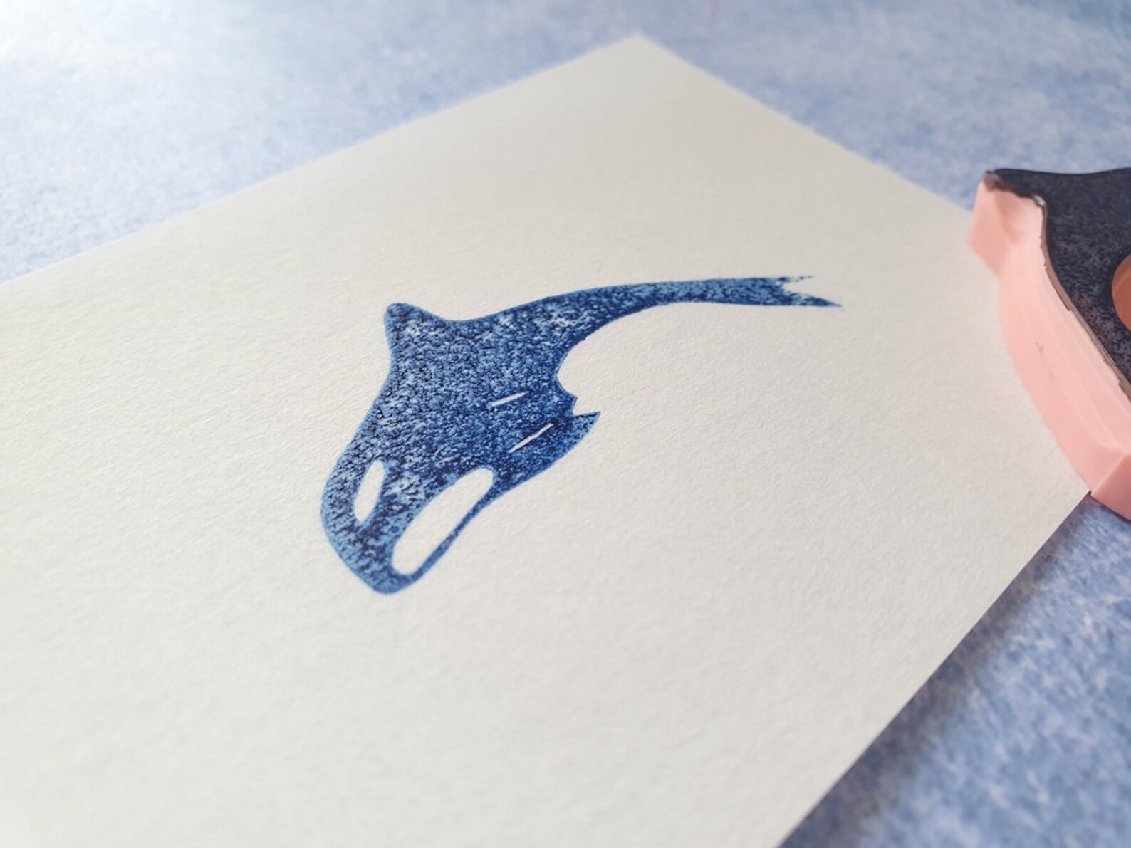Dolphin Rubber Stamp for Bullet Journal, Whale Animal Stam for ...