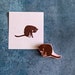 Cat Rubber Stamp for Journaling, Hand Carved Cat Stamp for Crafting ...