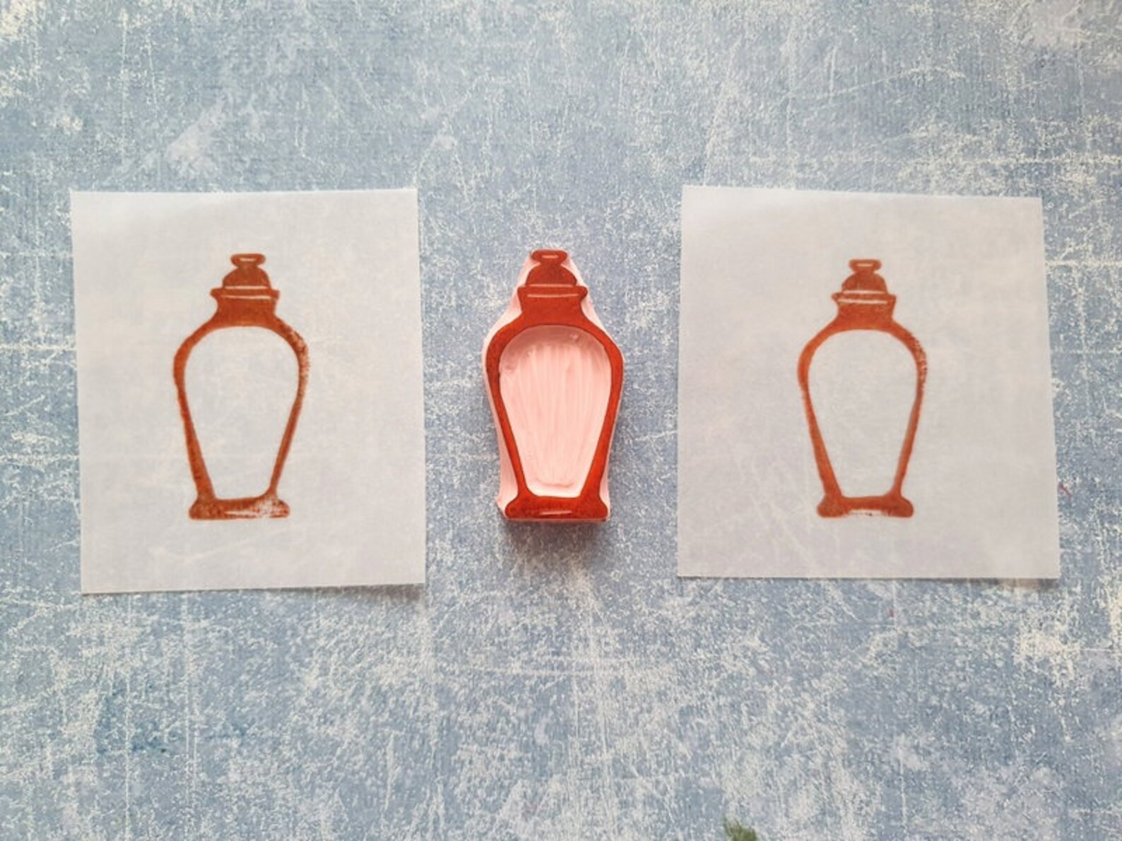 Bottle Rubber Stamp, Vintage Jar Stamp, Potion Print, Glassware Decor ...