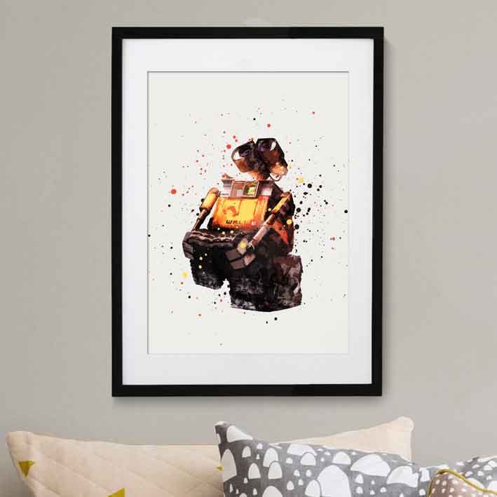 Pixar Movie Poster - Wall E - Etsy