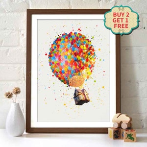 Pixar Movie Poster Up - Etsy