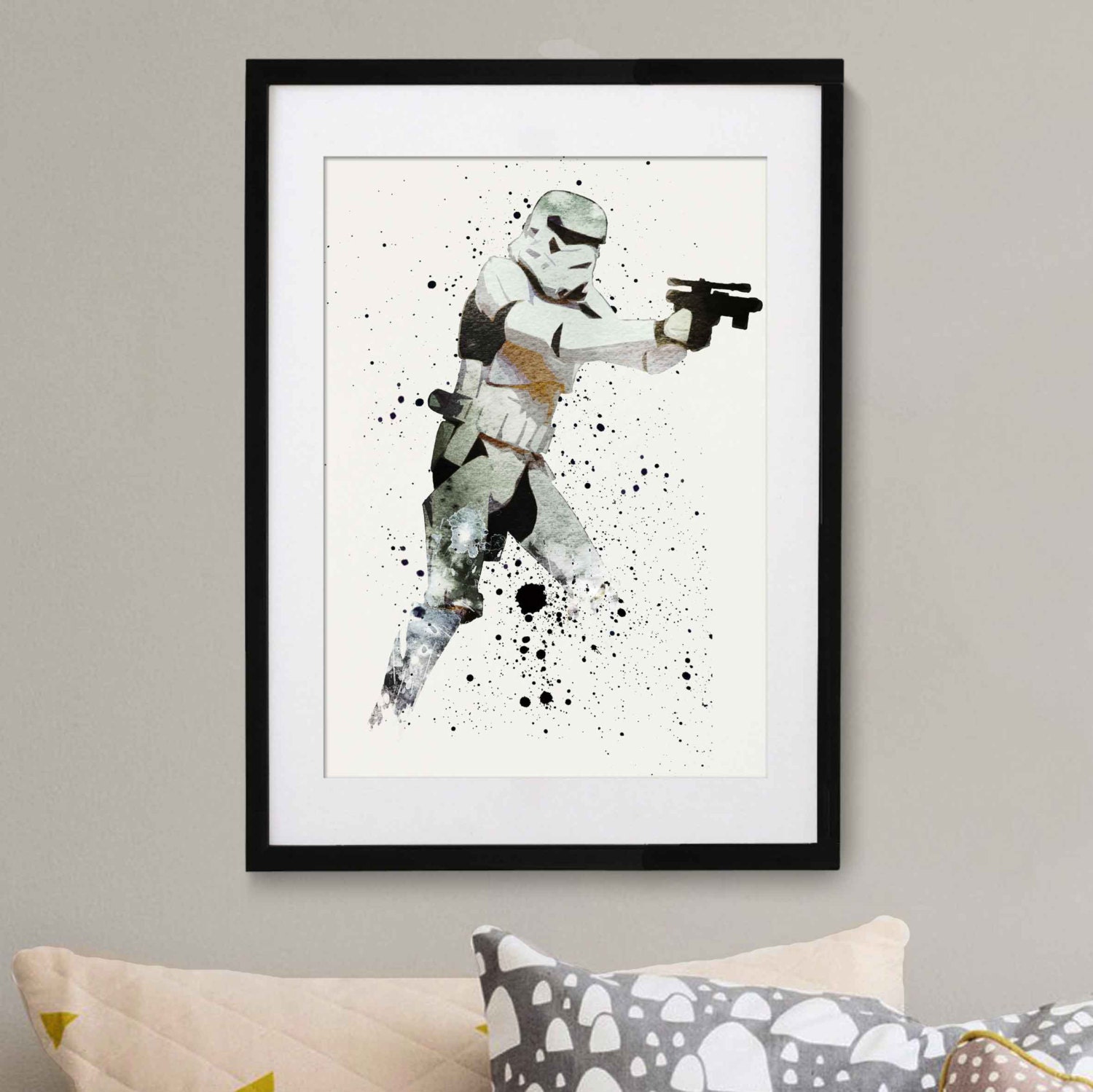 Star Wars Poster Set Darth Vader Boba Fett & Stormtrooper - Etsy