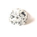 Ring MARBLE Natural Granite Stone Ring Adjustable Black - Etsy