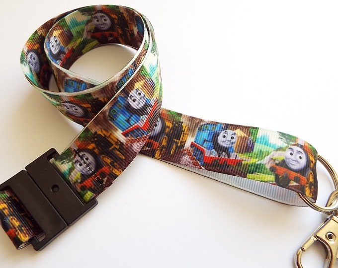 Thomas the Tank Engine - Handmade Ribbon Lanyard / ID Holder / Badge ...