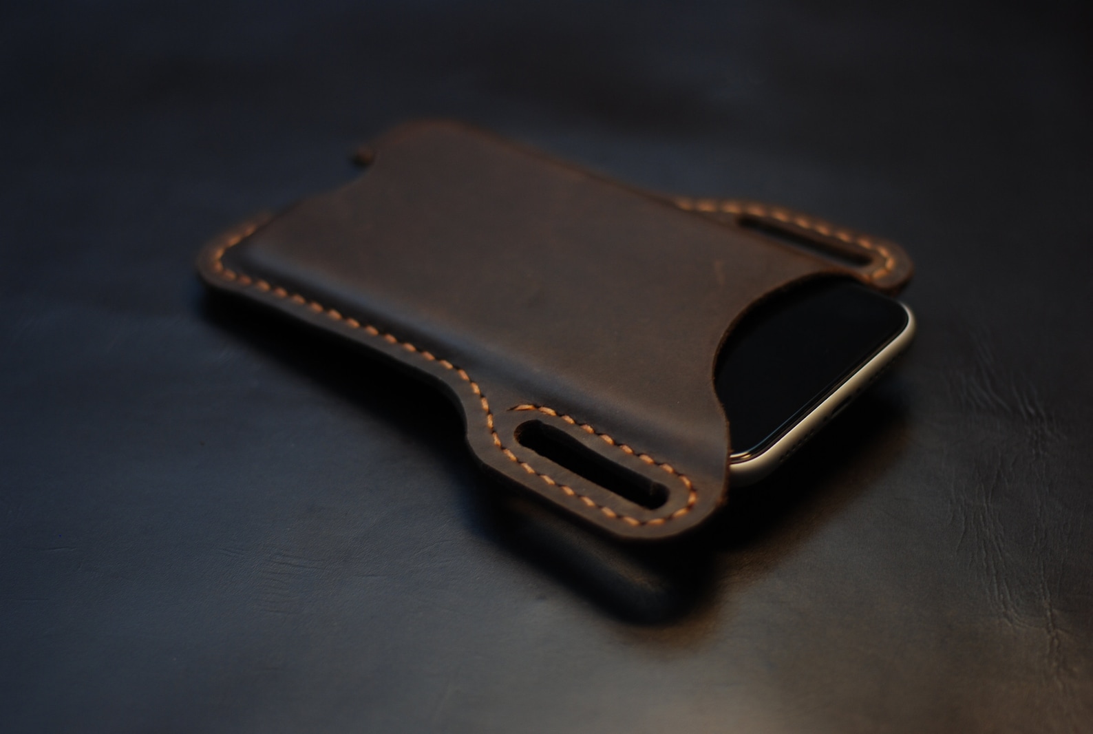 Phone Leather Holster, Smartphone Custom Belt Case, Engraved Cell Phone ...
