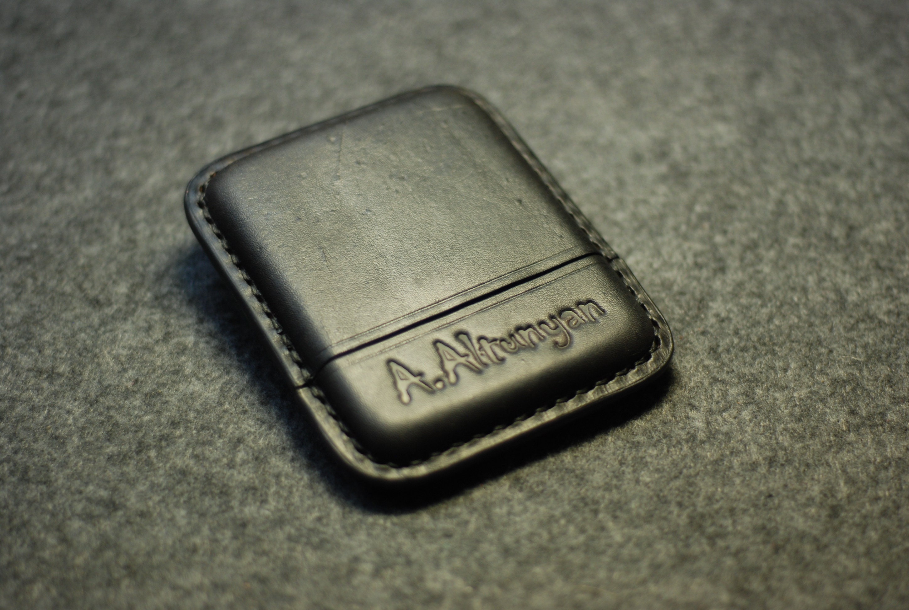 Leather Cigarette Case for Cigarillos Black Engraved Cigar | Etsy