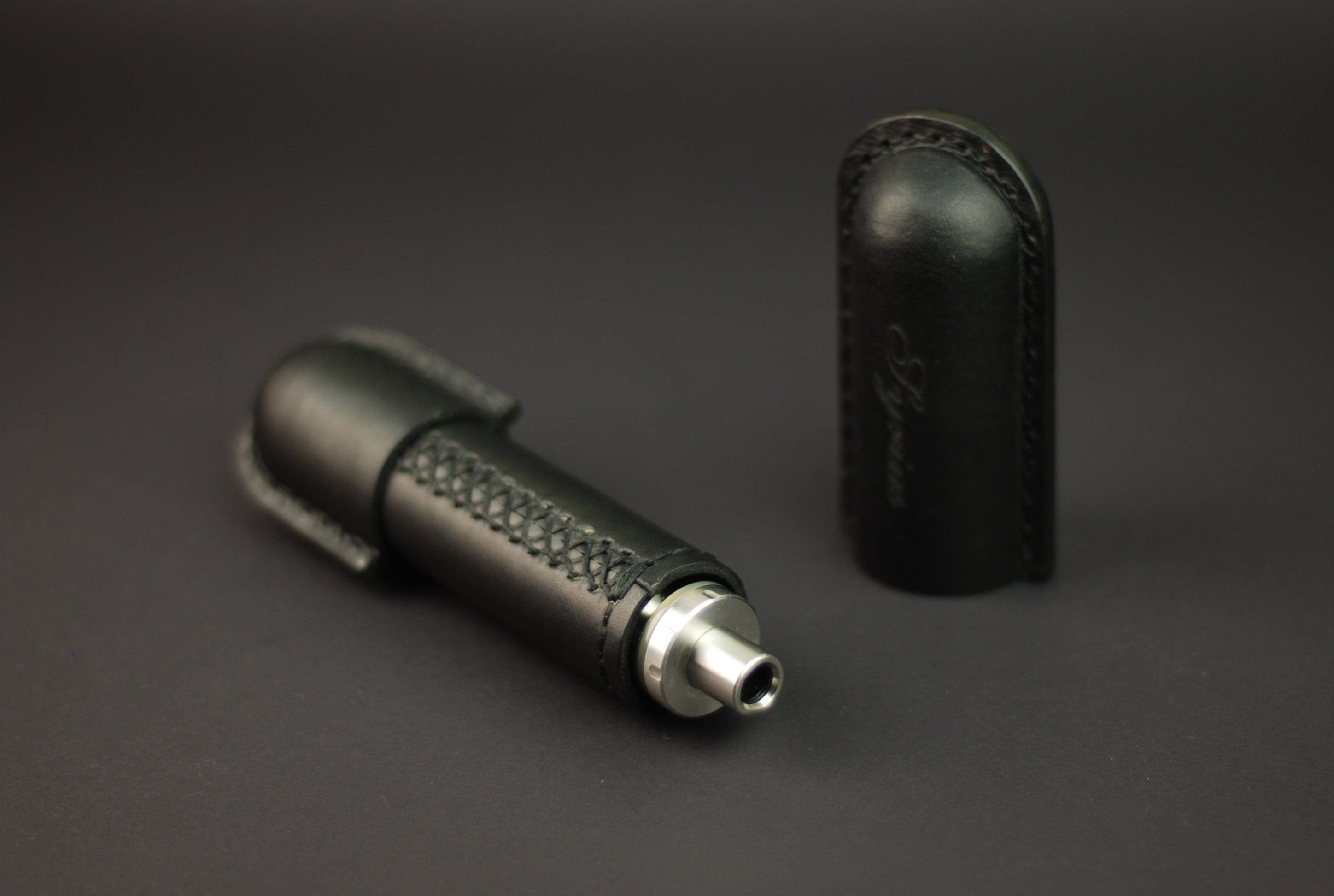 Leather vape case vape pen holder eCig holder eCig case | Etsy