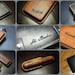 Leather Cigarette Case for Cigarillos, Black Engraved Cigar Holder, Men ...