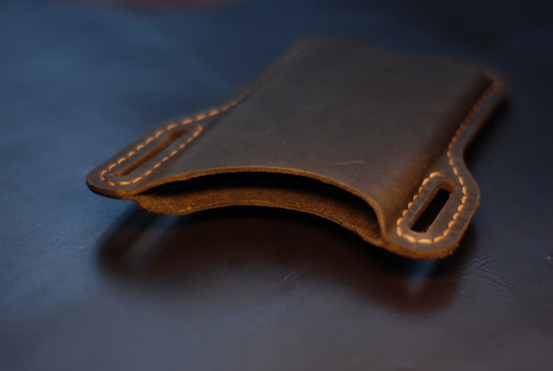 Phone Leather Holster, Smartphone Custom Belt Case, Engraved Cell Phone ...