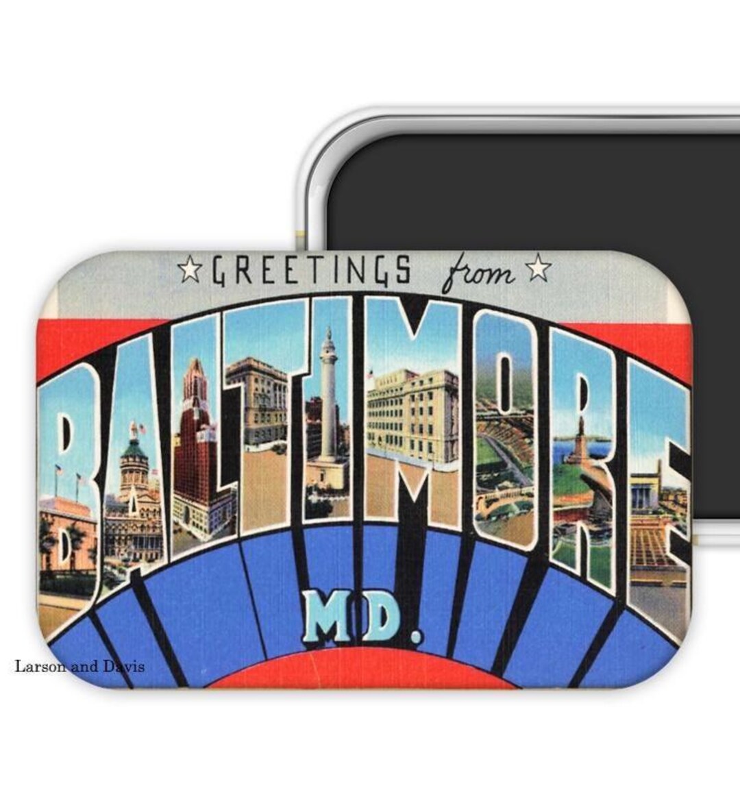 Maryland Gift, Maryland Magnet, Maryland Wedding Favor, Maryland ...