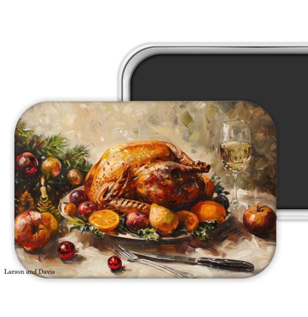 Thanksgiving Magnet, Thanksgiving Refrigerator Magnet, Turkey Fridge ...