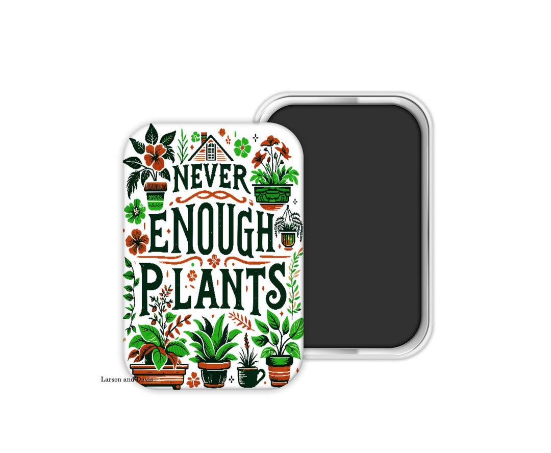 Plant Magnet, Plant Refrigerator Magnet, Plant Fridge Magnet, Plant ...