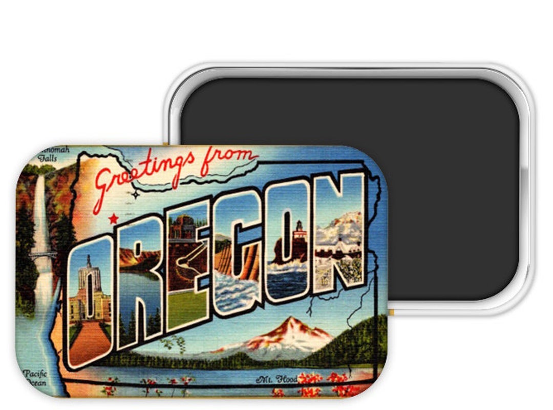Oregon Gift, Oregon Magnet, Oregon Wedding Favor, Oregon, Oregon ...