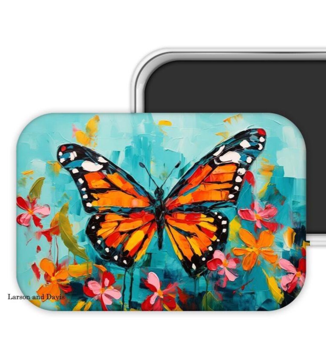 Butterfly Magnet, Butterfly Gift, Butterfly Refrigerator Magnet, - Etsy