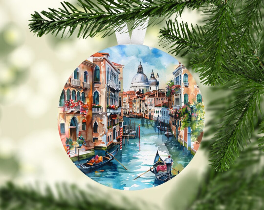Italy Christmas Ornament, Italy Christmas Gift, Italy Ornament, Italy ...