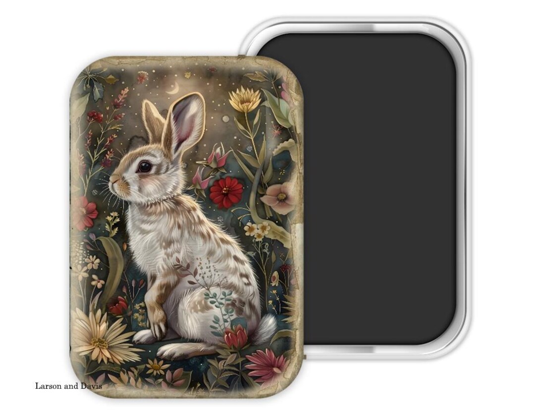 Rabbit Magnet, Rabbit Refrigerator Magnet, Rabbit Fridge Magnet, Rabbit ...
