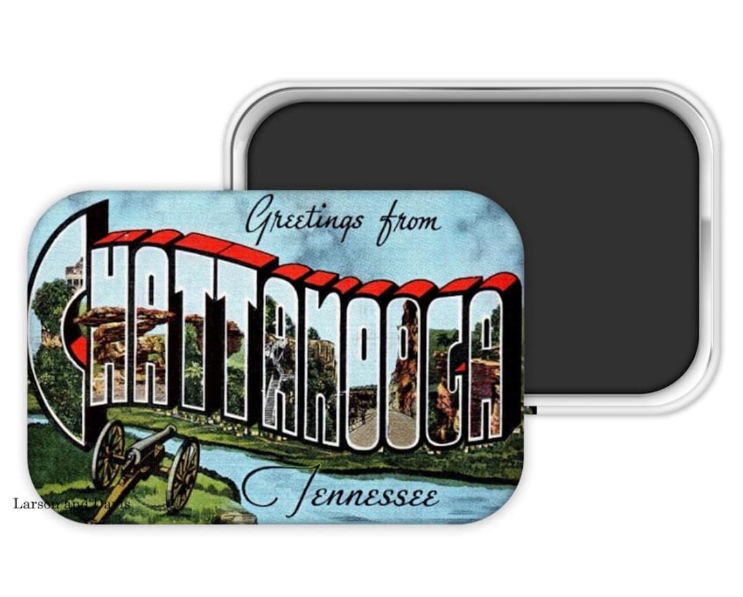 Chattanooga Tennessee Gift, Tennessee Magnet, Chattanooga Wedding Favor ...