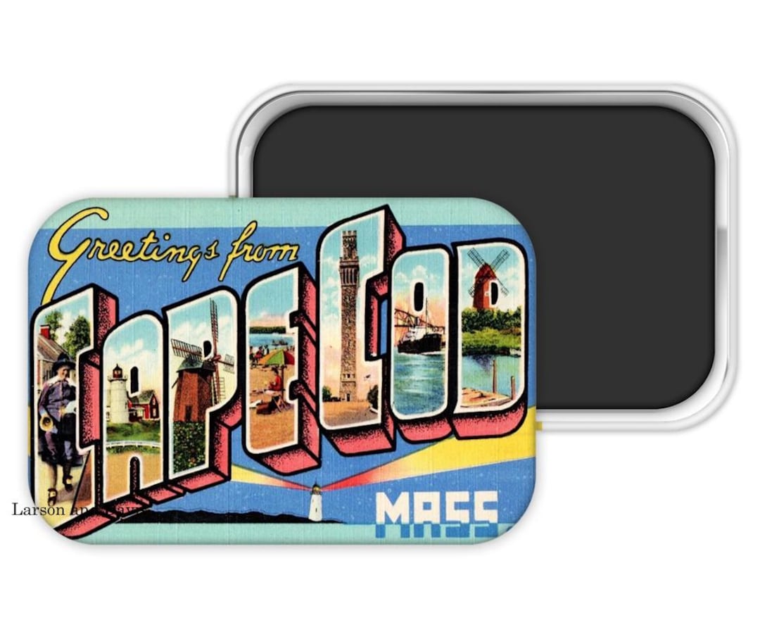 Cape Cod Magnet, Cape Cod Souvenir, Cape Cod Massachusetts Gift ...